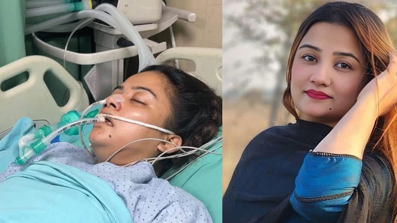 Actress Tanin Subha on life support